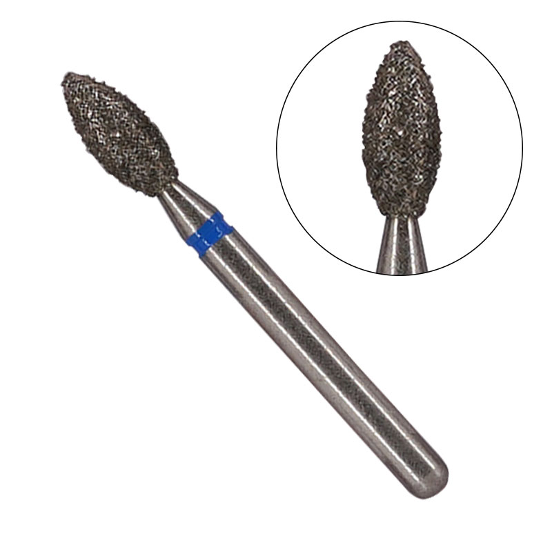 Dental Diamond Football Bur Medium Grit 19mm FG (Standard Length)